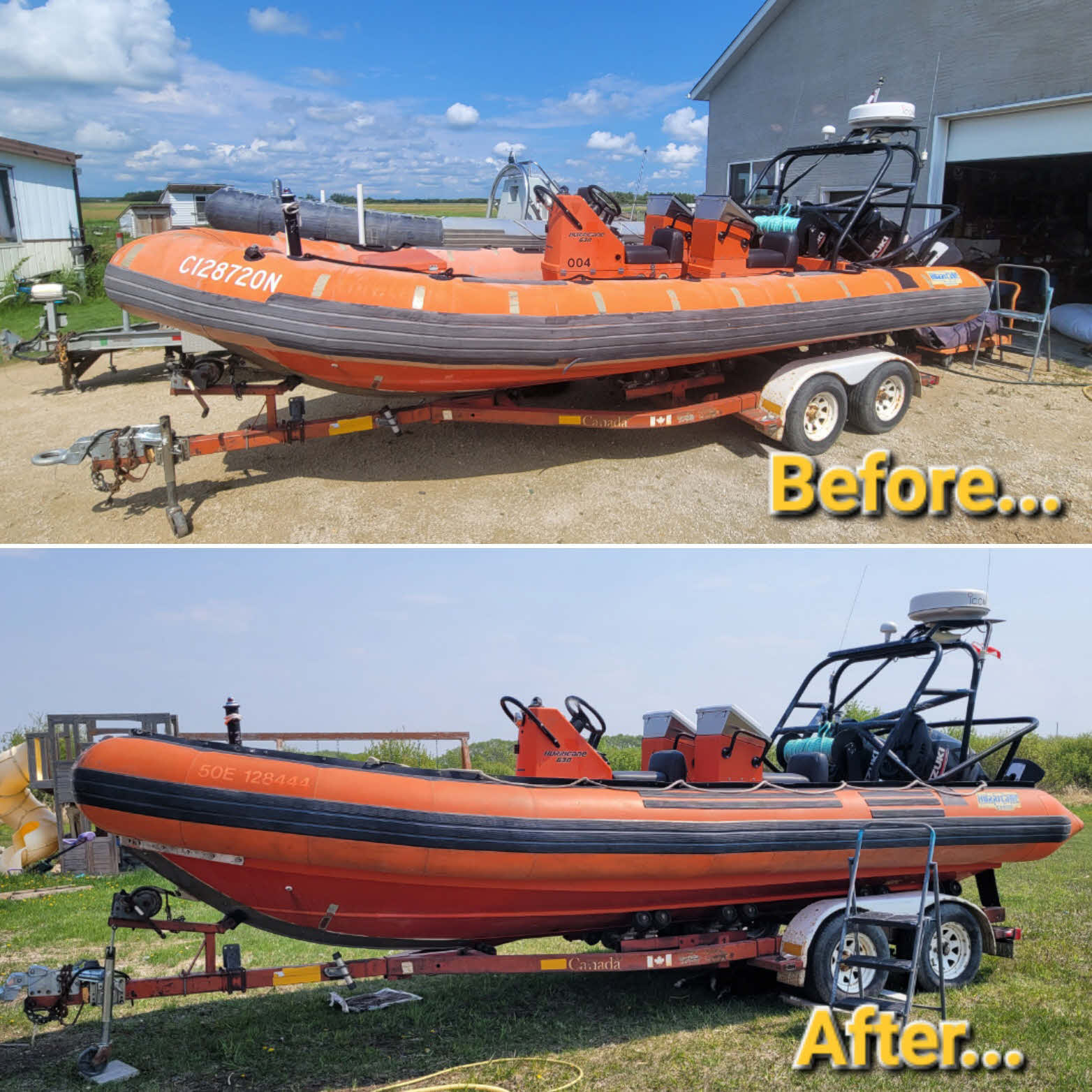RIB Tube Replacements